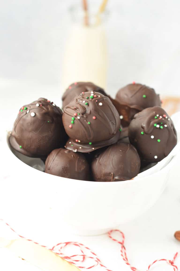 Marzipan Chocolate Truffles - Sweet As Honey