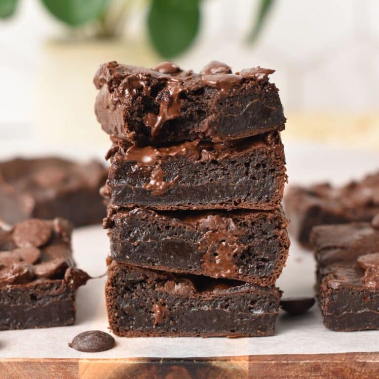 4-Ingredient Cottage Cheese Brownies (No Eggs, 150 Calories, 7g Protein ...