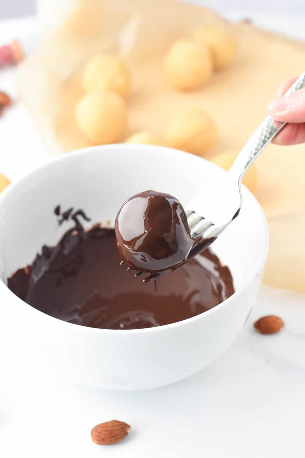 Marzipan Chocolate Truffles - Sweet As Honey
