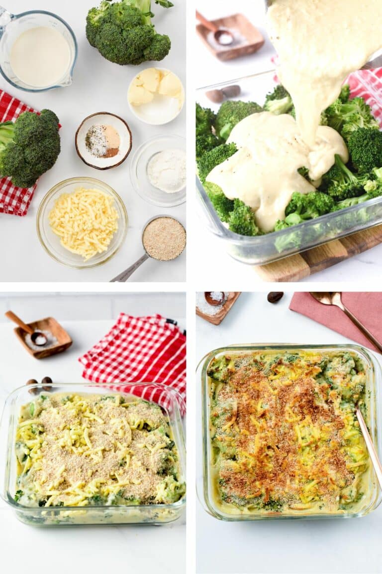 Broccoli Gratin (French Version) - Sweet As Honey