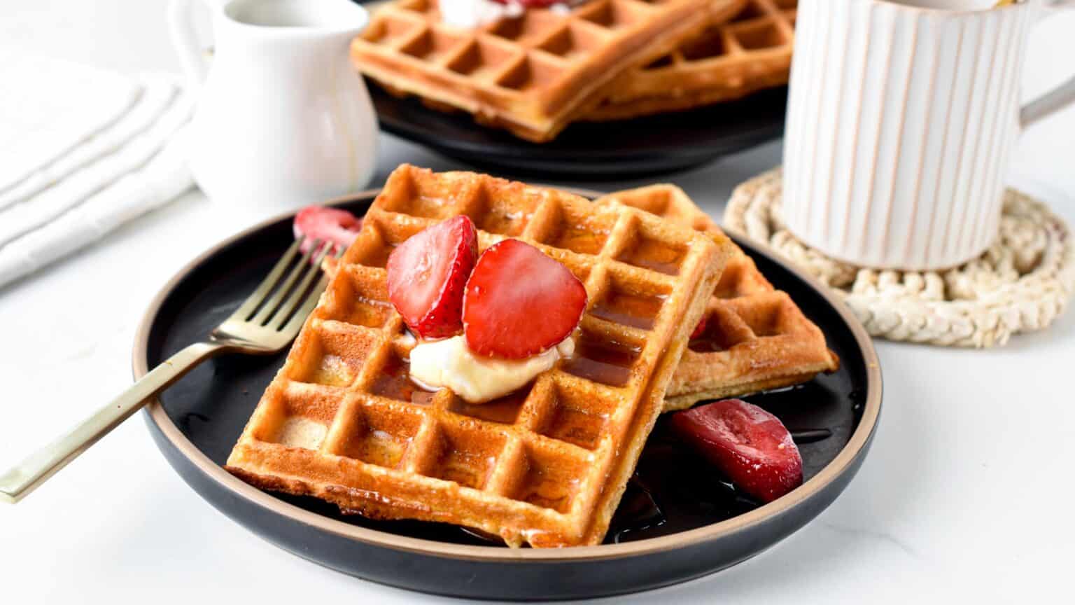 Protein Waffles - Sweet As Honey